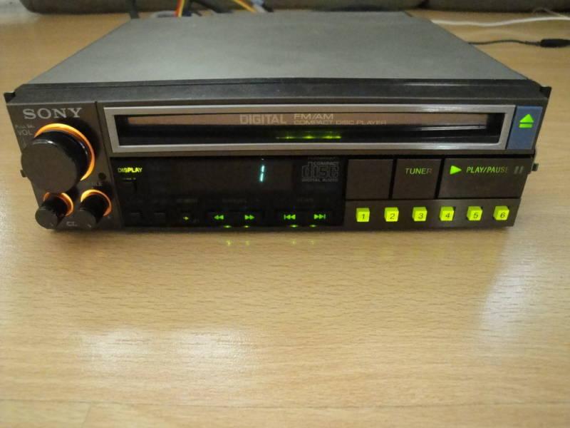 Sony CDX-R7 Car CD Player Old School Vintage Rare | JPEGbay.com