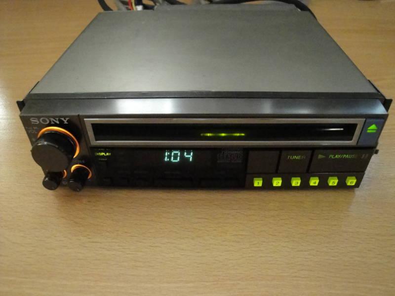 Sony CDX-R7 Car CD Player Old School Vintage Rare | JPEGbay.com