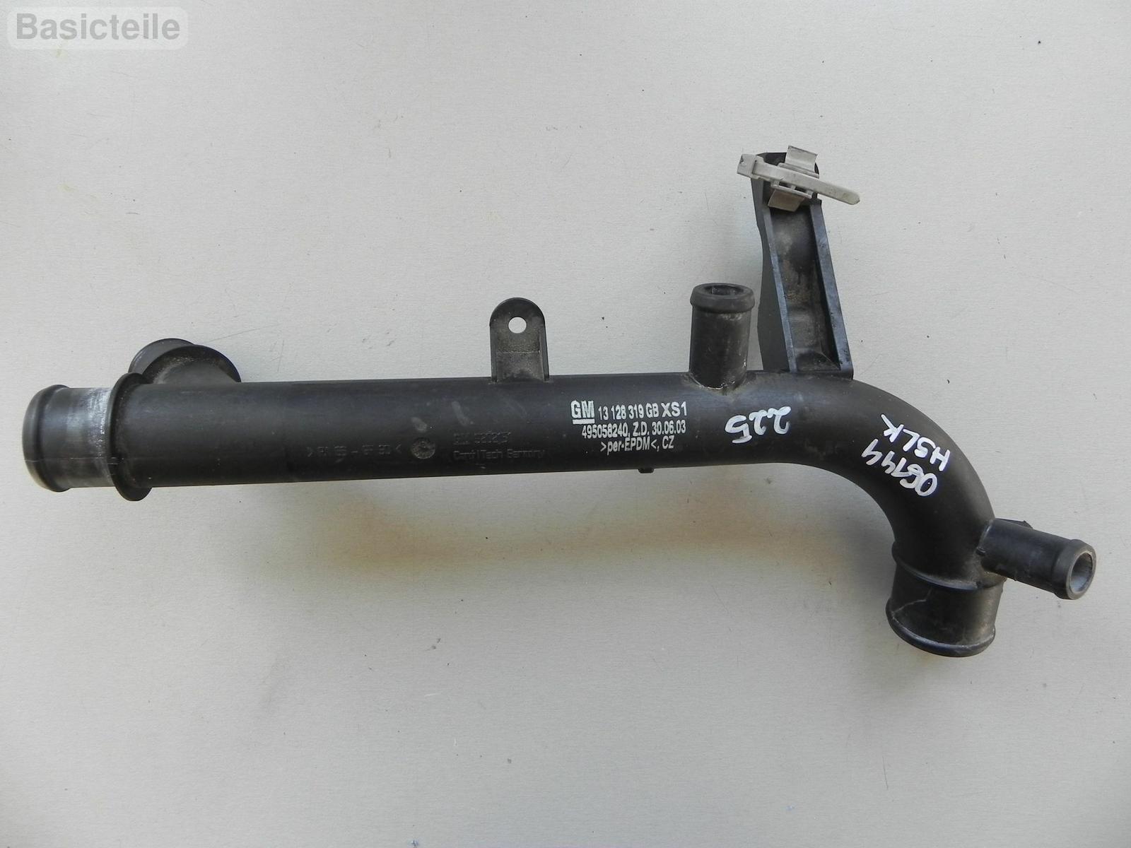 Opel Astra H Vectra C Signum 1.8 Z18XE Kühlwasser Kühlrohr Rohr cooling ...