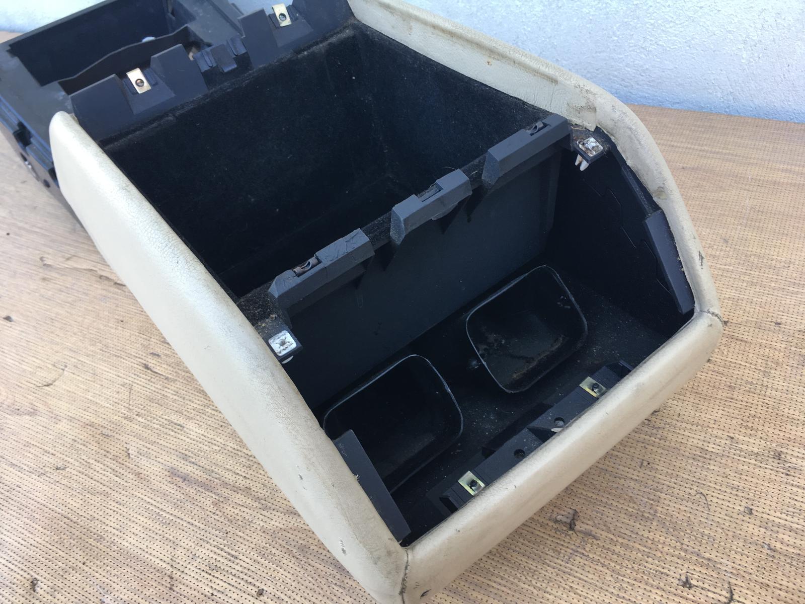 Range Rover P38 Genuine Centre Console Assy Leather Light Stone Beige ...