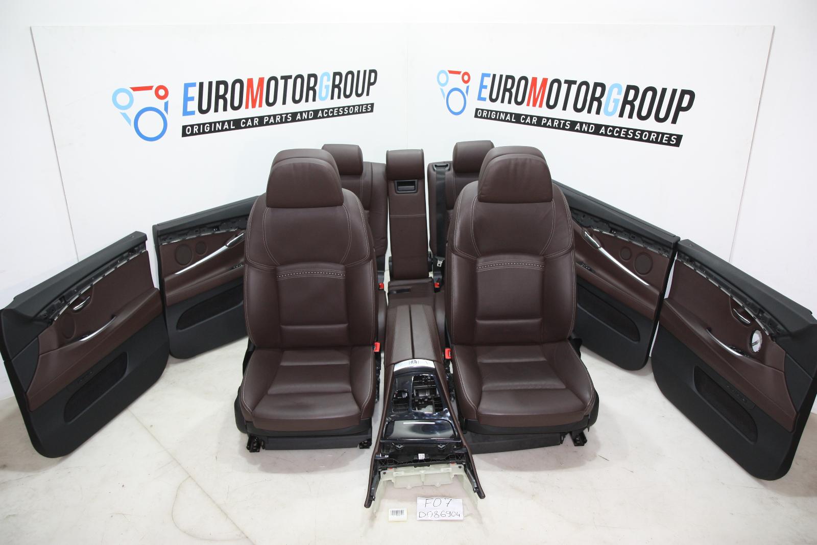 bmw Comfort Leather Seats Sitze Lederausstattung 5er F07 GT LEDER NAPPA ...