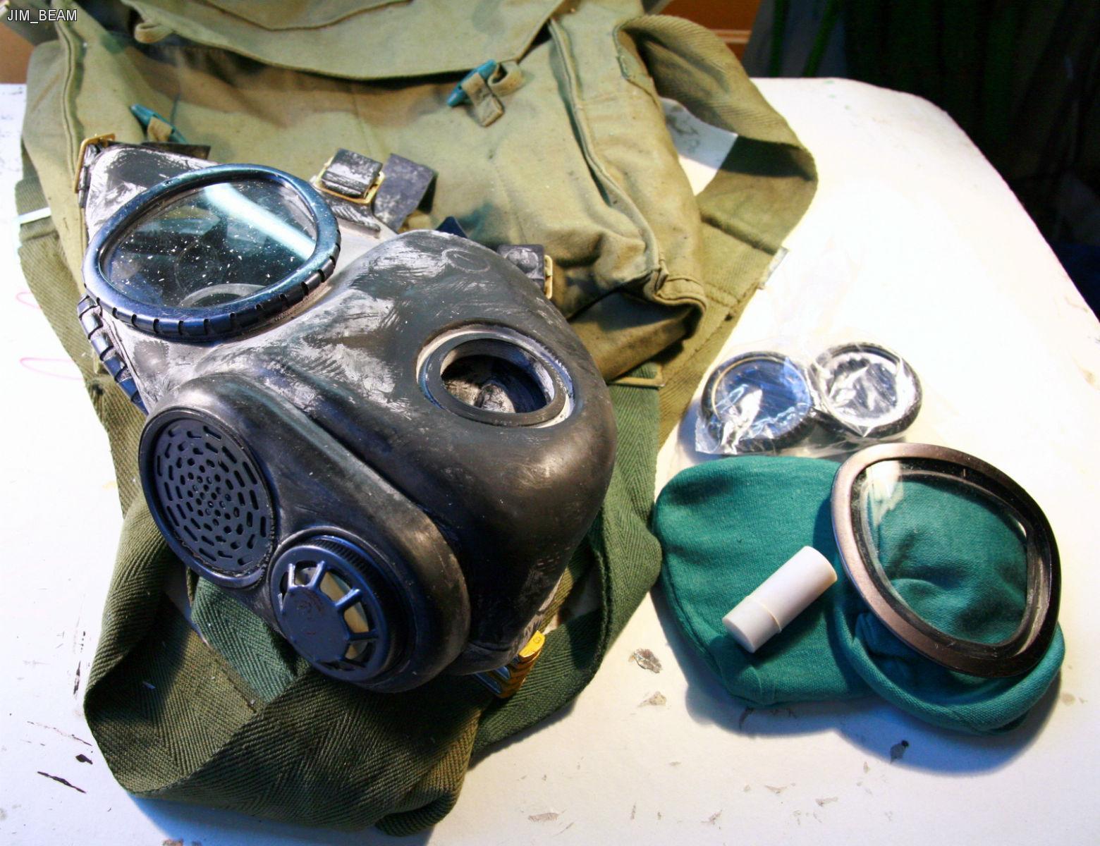 GAS MASK - BULGARIAN ARMY - COLD WAR - Warsaw Pact - 1970-1990 - NEW ...