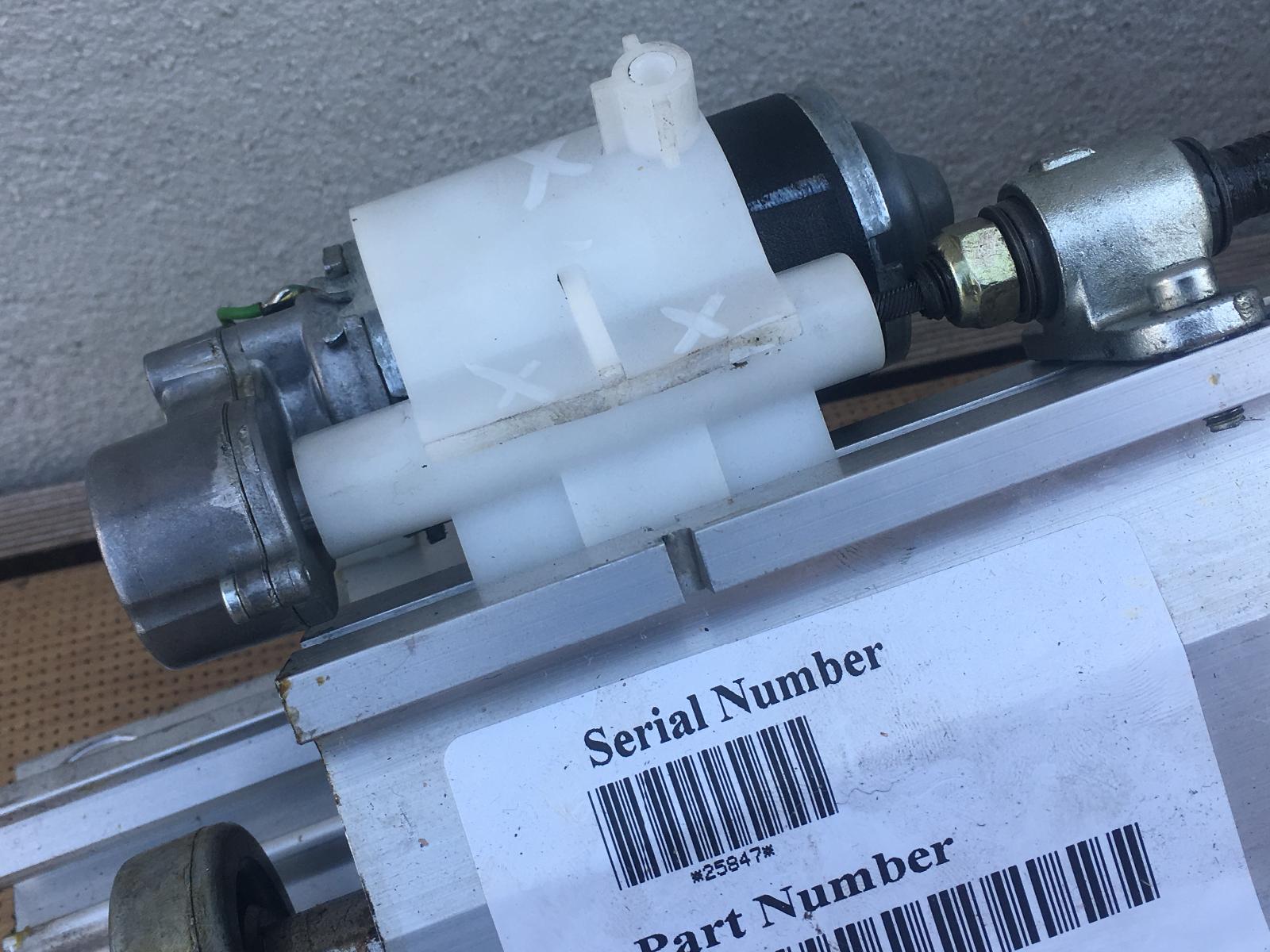 RANGE ROVER L322 COMPLETE ADJUSTABLE STEERING COLUMN PART QMB000160 ...