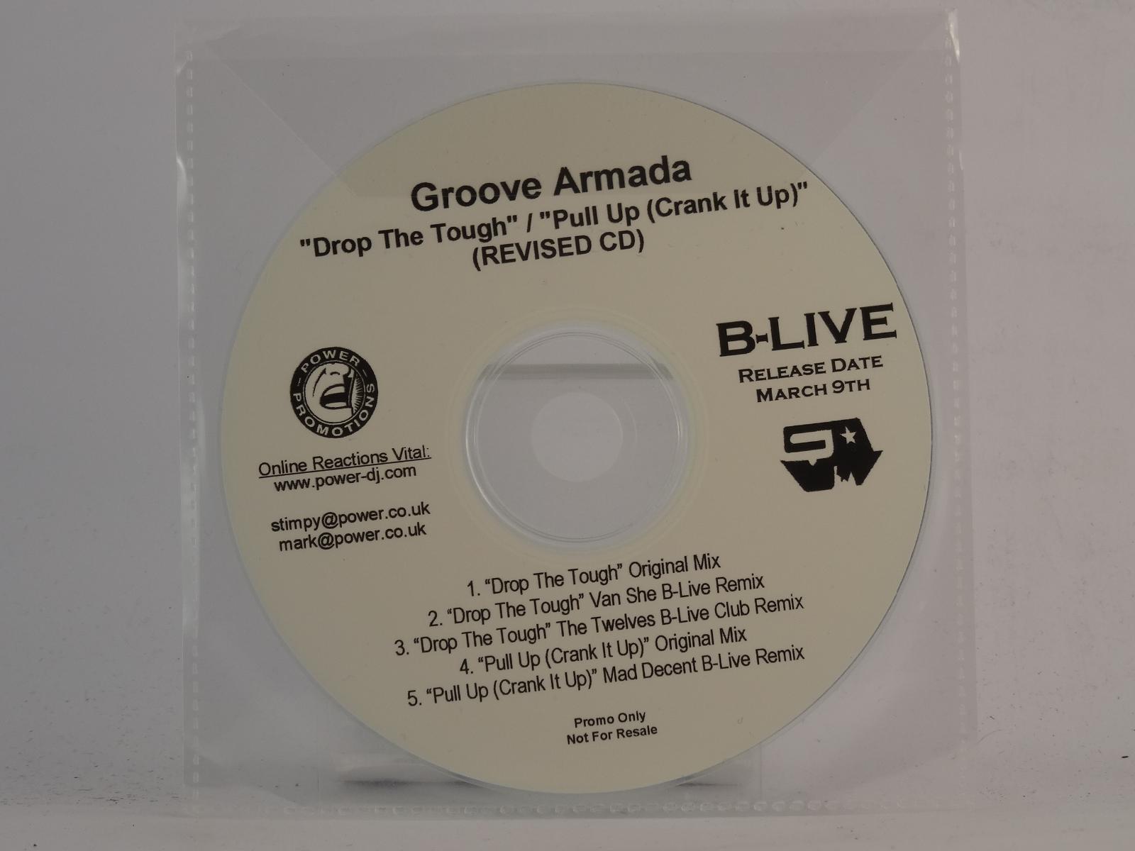 GROOVE ARMADA DROP THE TOUGH (E61) 5 Track Promo CD Single Plastic ...