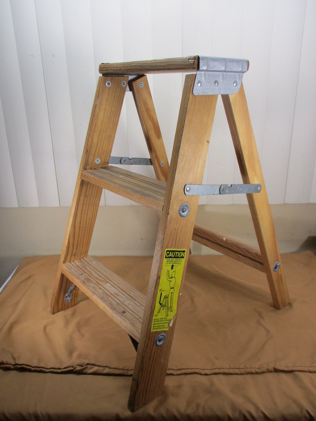 Vintage Wood Farm Ladder