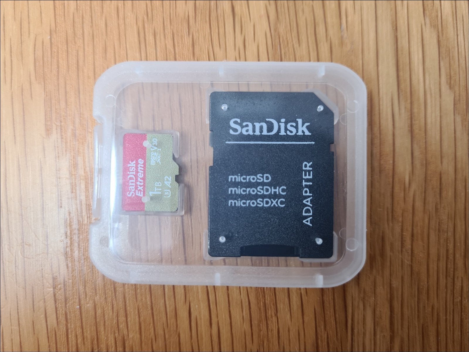 SanDisk Extreme 1TB A2 Micro SD Card With Adapter And Plastic Travel ...