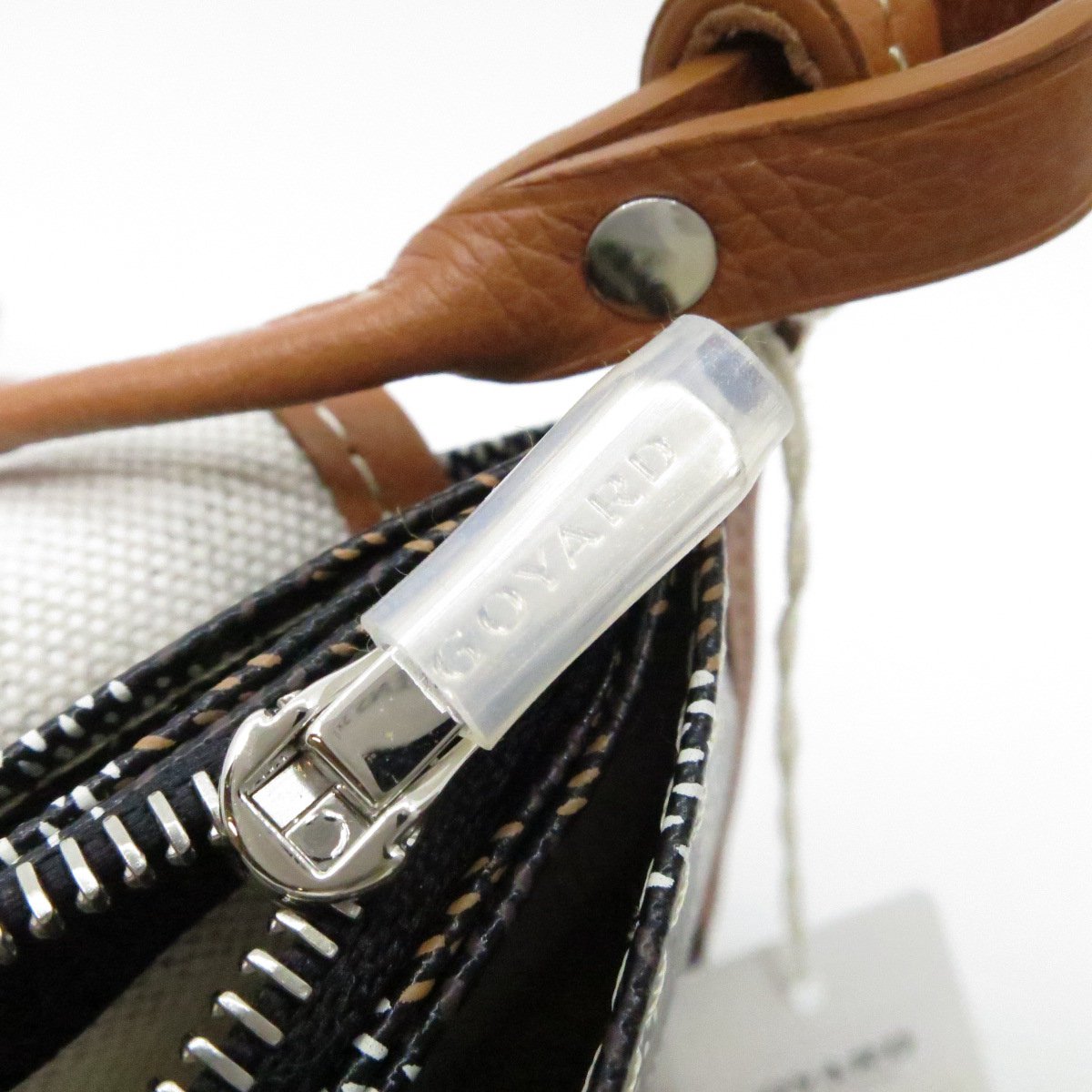 Authentic GOYARD Plumet Crossbody Pouch Pochette Bag Brown Authentic GOYARD Plumet Crossbody Pouch Pochette Bag Brown