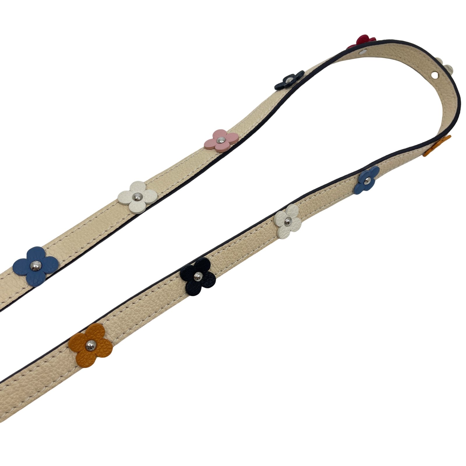 Authentic LOUIS VUITTON Multi Flower Shoulder Strap Beige Authentic LOUIS VUITTON Multi Flower Shoulder Strap Beige